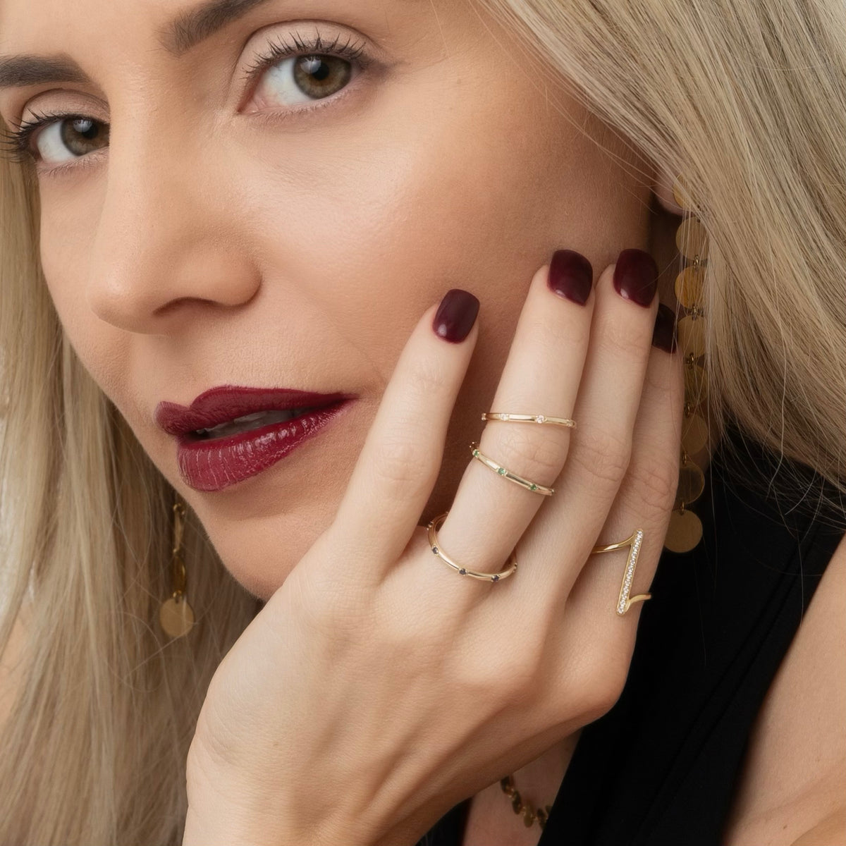 Fay White Thin Ring - Minimalist Elegance