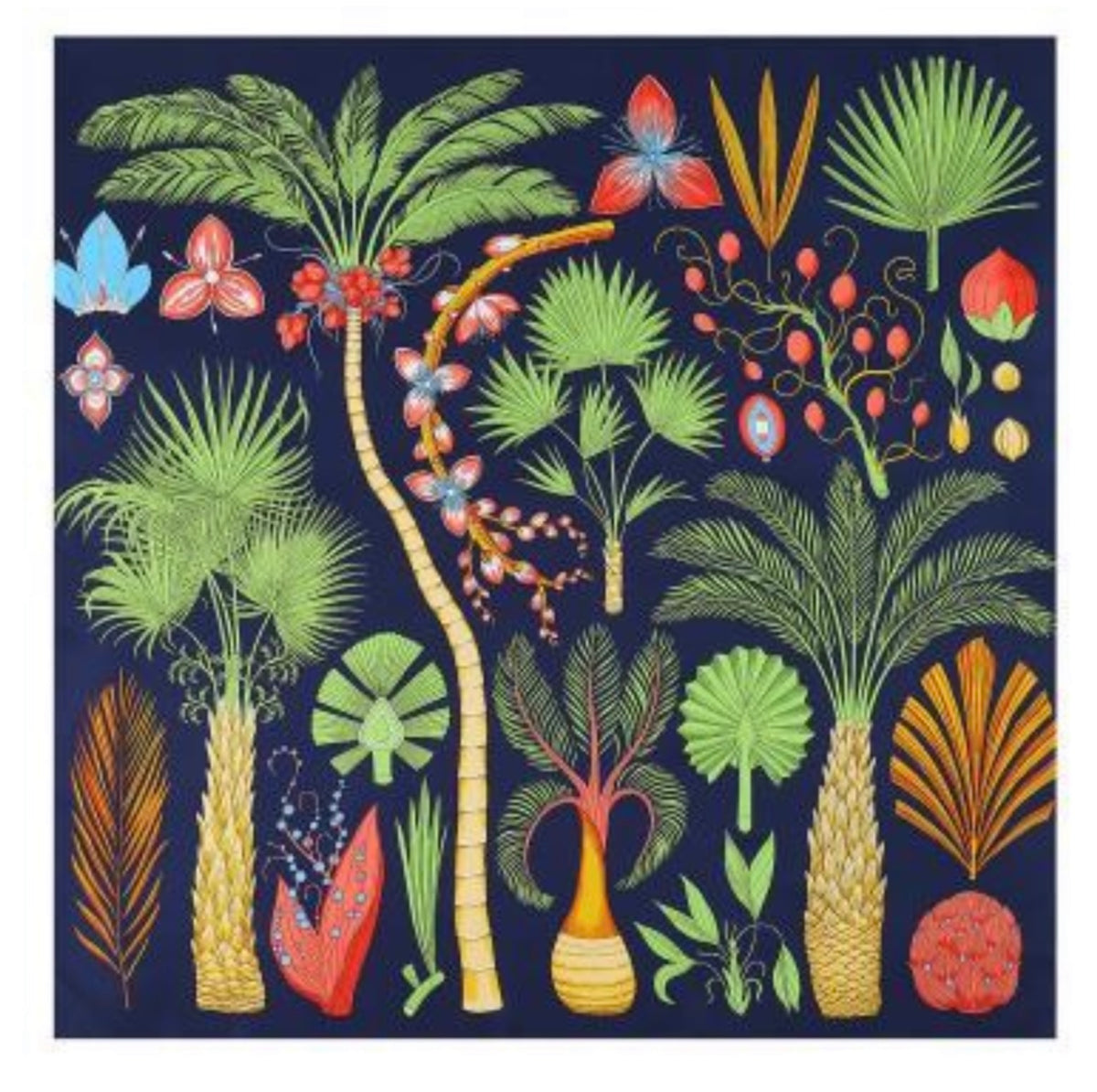 Beach Wrap - Caribbean Blue (130x130)
